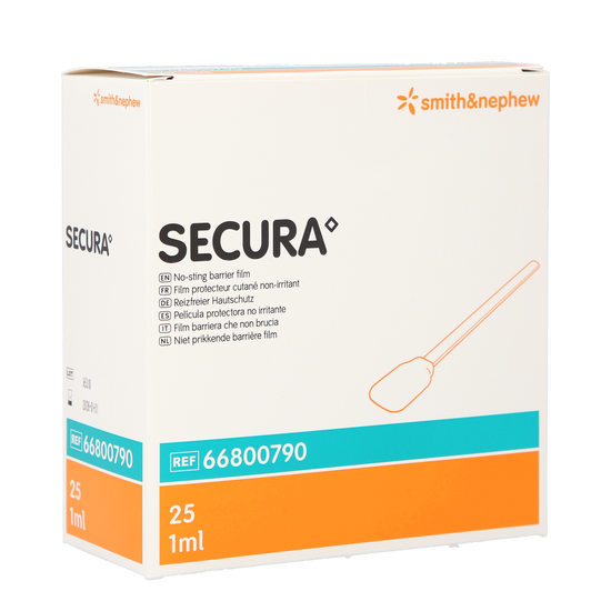 Secura No-Sting Barrier Film Protectant Swabs 1ml / 25 | Bluebird ...
