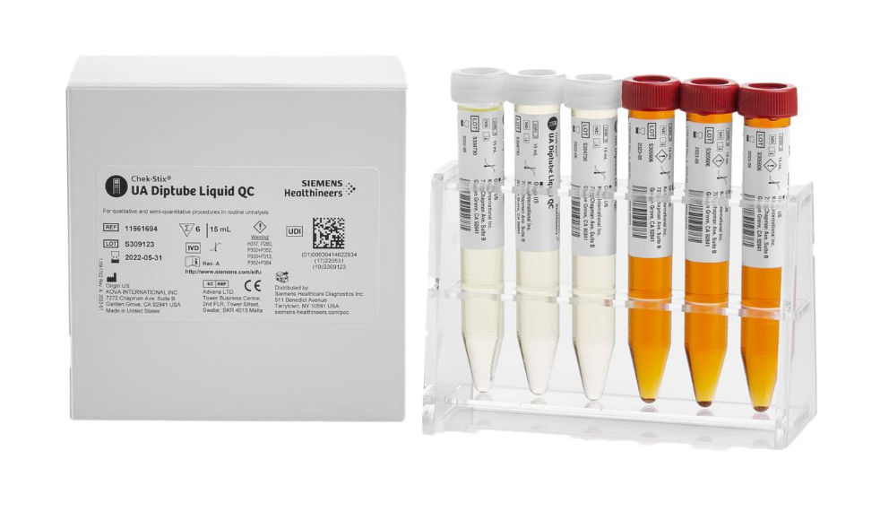 Siemens Clinitek Chek-Stix UA Diptube Liquid QC 15ml / 6 | Bluebird ...